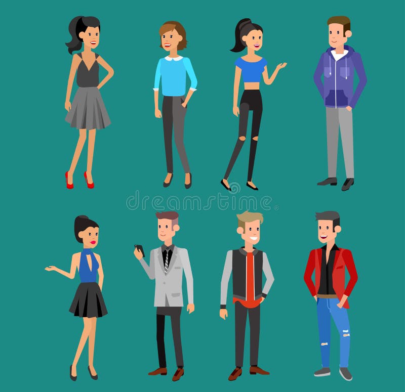 Creative Team People. Teamwork, Art Director and Designer Stock Vector ...