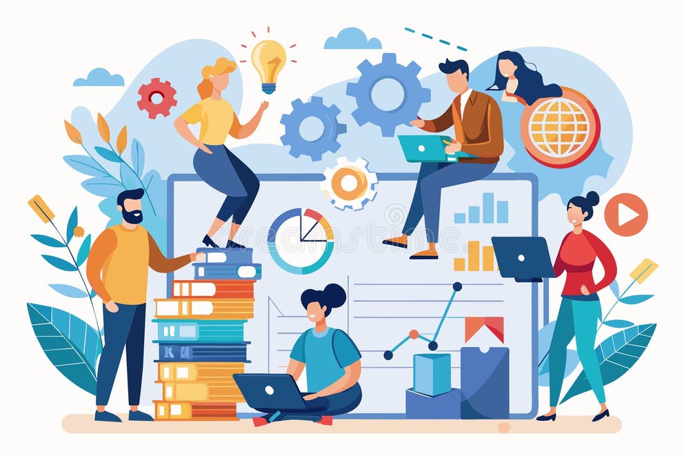 Creative Team Planning and Collaborating on Project Management ...