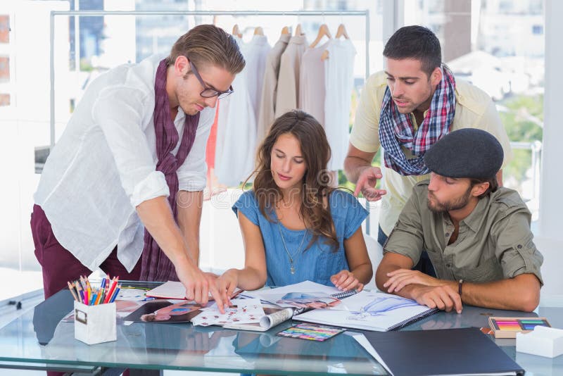 Creative team at work stock image. Image of colleagues - 31447325