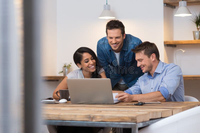 Creative team at work stock photo. Image of casual, business - 49776724
