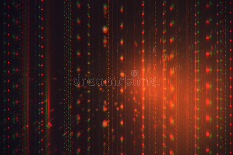 Creative Tech Lines and Blurry Circles Background. Technology and ...