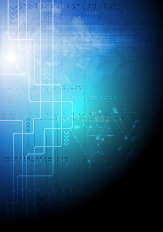 Creative Technology Abstract Backdrop Stock Vector - Illustration of ...