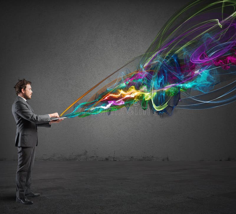 Creative technology stock photo. Image of monitor, notebook - 40768856