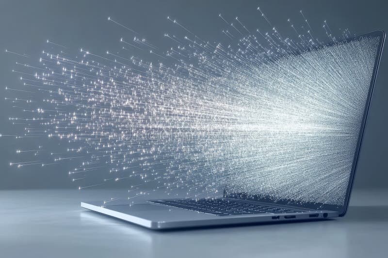 Creative Technology Design is Exhibited through a Laptop in a ...