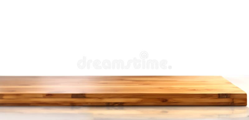 Empty Wooden Table Background. Template for Product Presentation ...