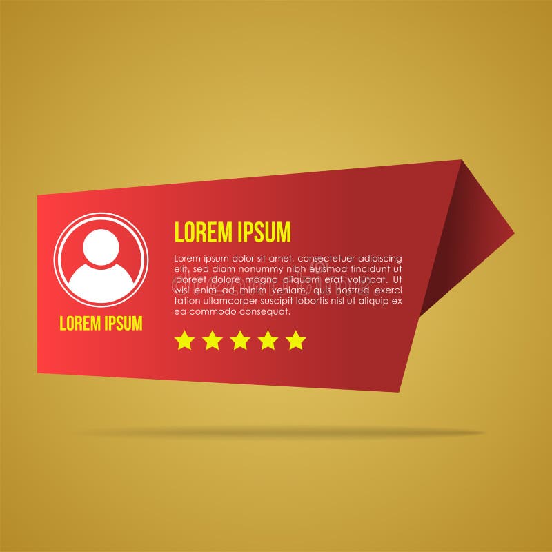 Creative Testimonials Template with Different Shapes. Testimonial ...