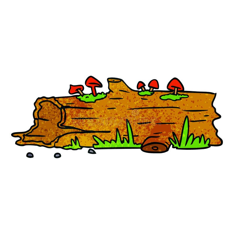 Cartoon Tree Log