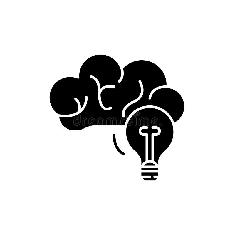 Creative Thinking Vector Line Icon, Linear Concept, Outline Sign ...