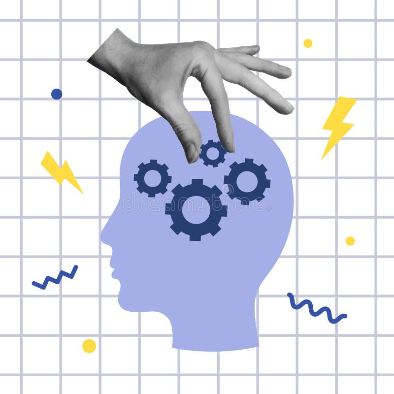 Creative Thinking, Brainstorm, Creative Mind Concept. Hand Holding Gear ...