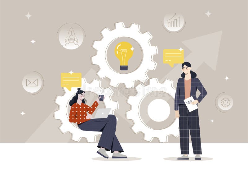 Creative Personalities Stock Illustrations – 507 Creative Personalities ...