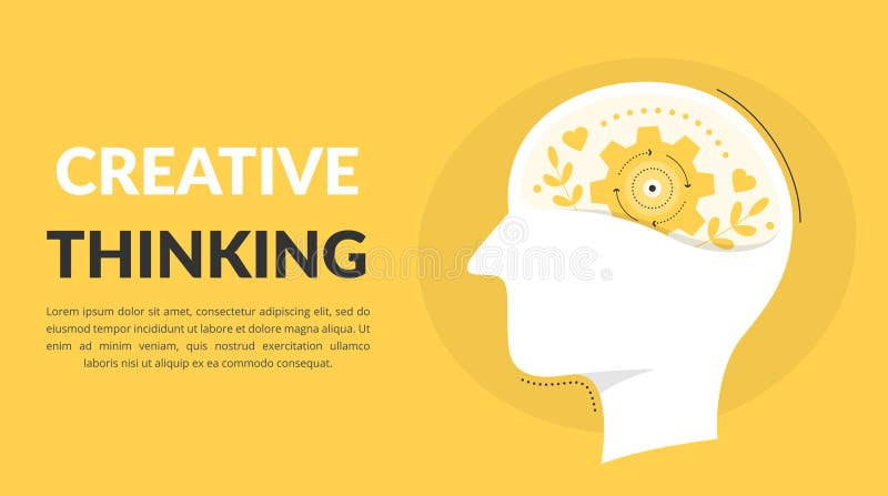 Creative Thinking stock vector. Illustration of creative - 287067992