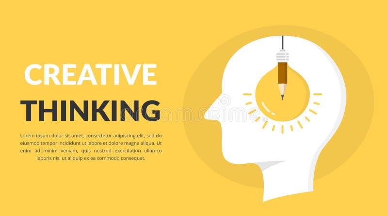 Creative Thinking stock vector. Illustration of mind - 292618437
