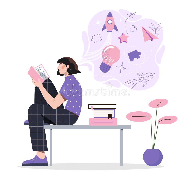 Creative thinking concept stock vector. Illustration of creativity ...