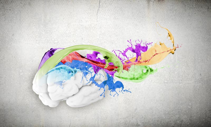 Creative thinking stock photo. Image of abstract, inspiration - 45028248