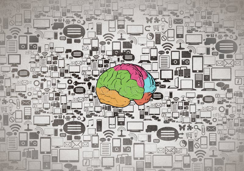 Creative thinking stock illustration. Illustration of color - 56920718