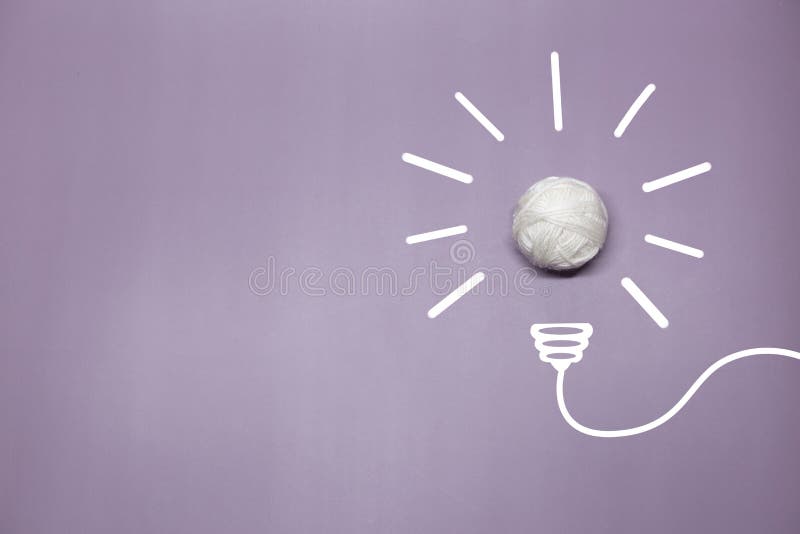 Creative Thinking Ideas and Innovation Concept. a Ball of Apple with a ...