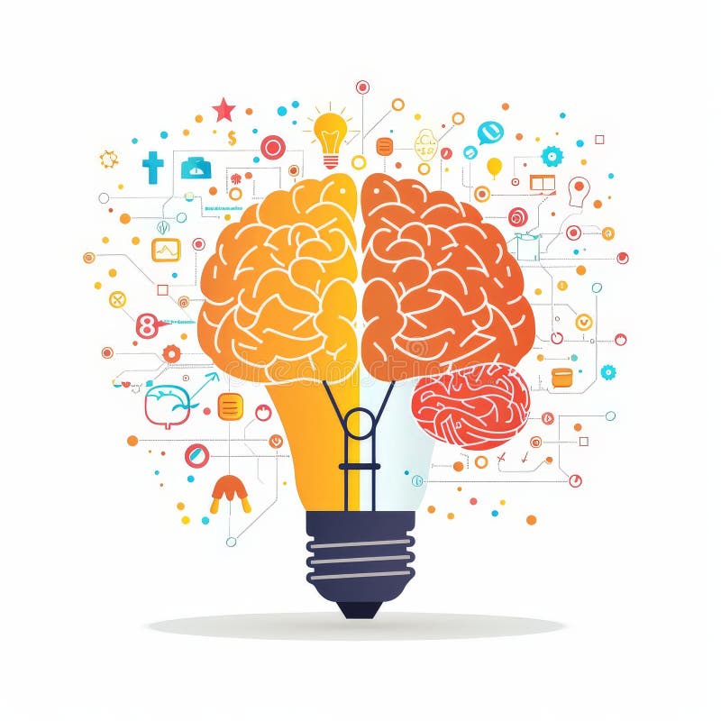 Creative Thinking Ideas and Innovation Concept with Lightbulb and ...