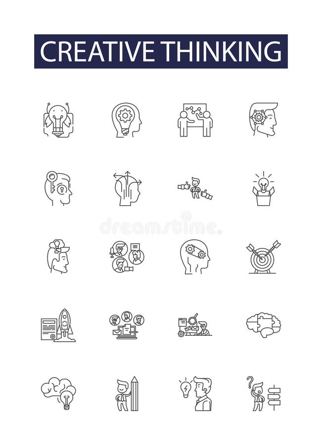 Visualizing Thinking Stock Illustrations – 175 Visualizing Thinking ...