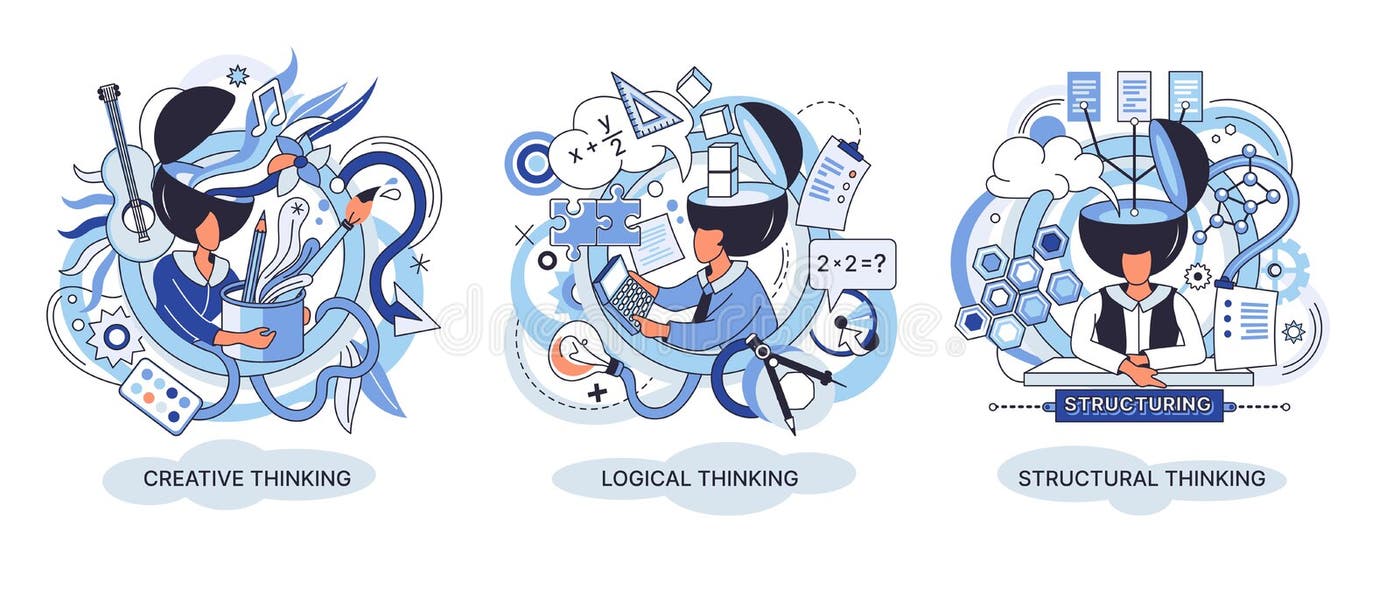 People Process Technology Mindset Stock Illustrations – 169 People ...