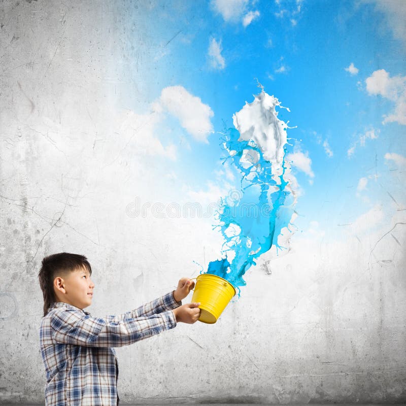 Throwing Paint Bucket