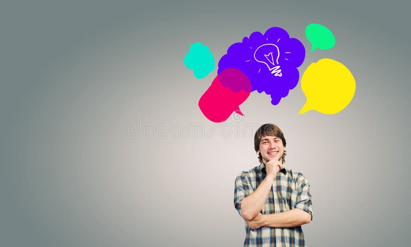 Creative thinking stock image. Image of creative, concept - 46660015