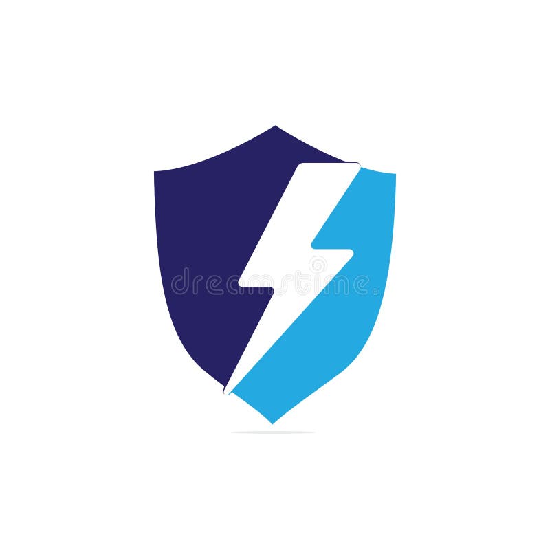 Creative Thunder Bold Concept Power Logo Design Stock Vector ...