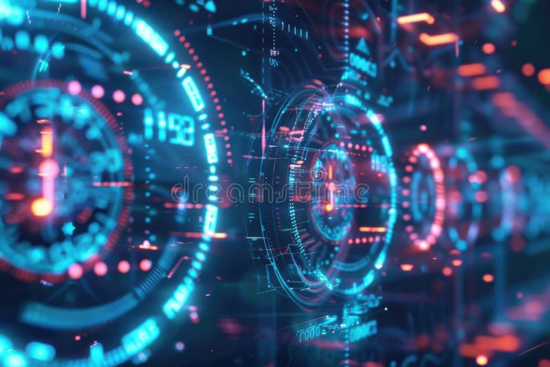 Creative Time Concept Featuring Hourglasses, Clocks, and Dynamic ...