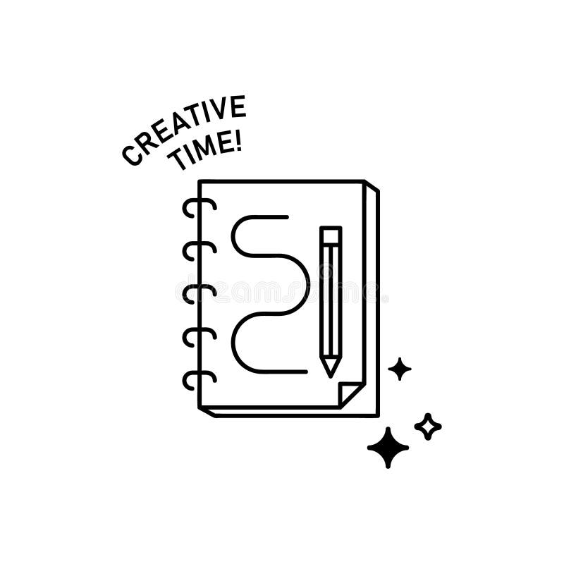 Creative Time Concept stock vector. Illustration of banner - 75877293