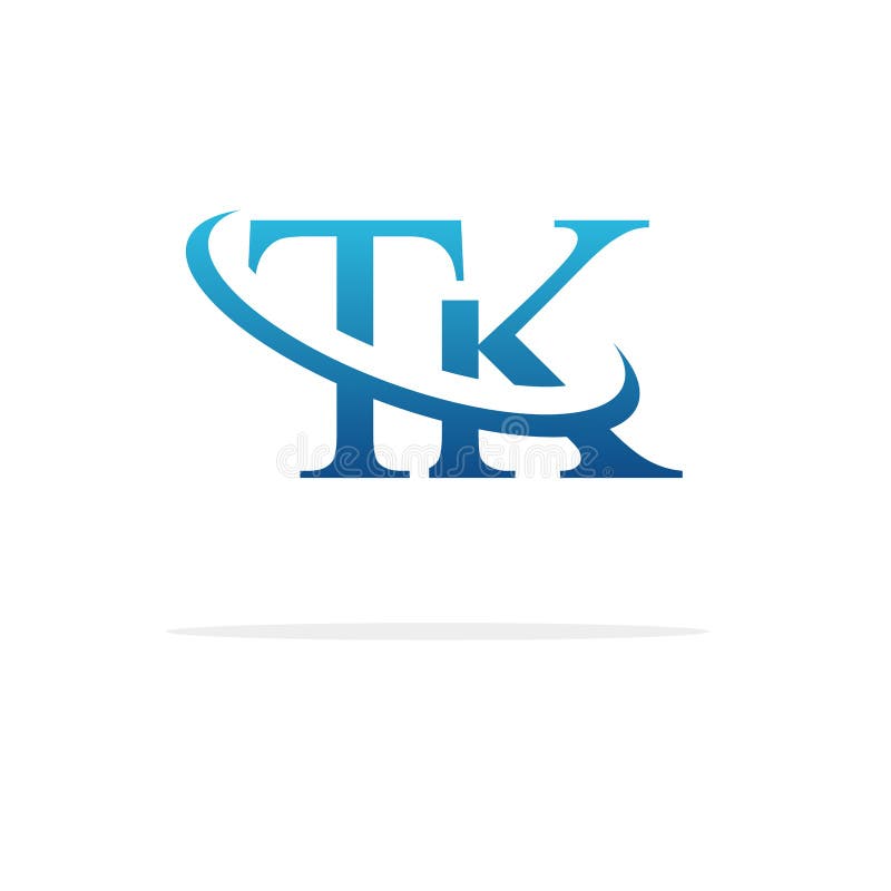 Creative TK Logo Icon Design Stock Vector - Illustration of logo, clean ...