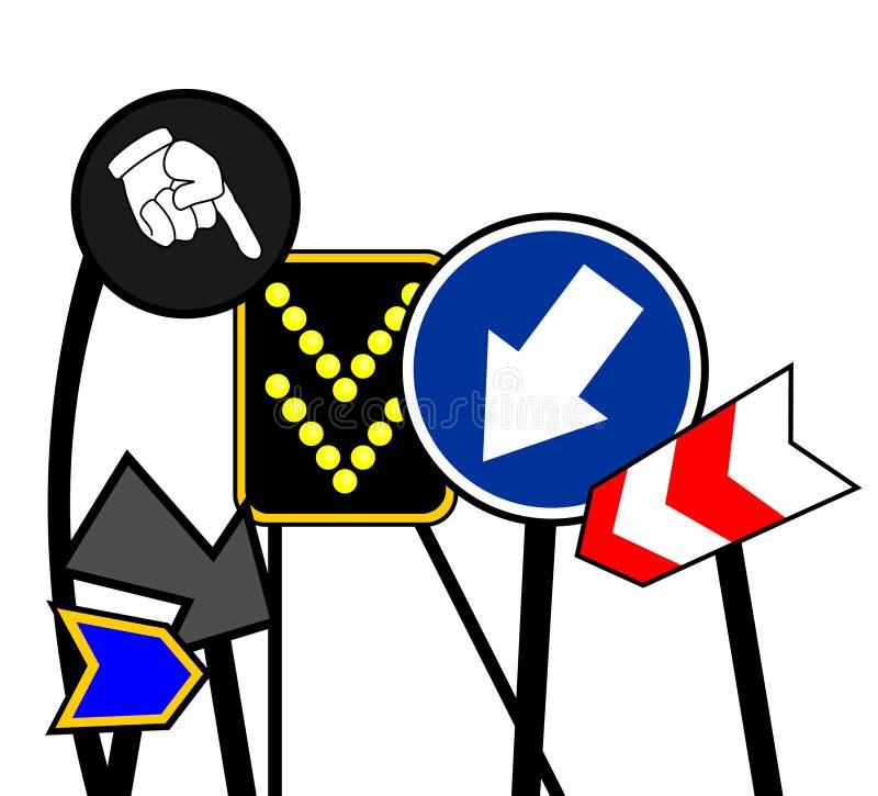 Creative traffic stock vector. Illustration of safety - 21404368