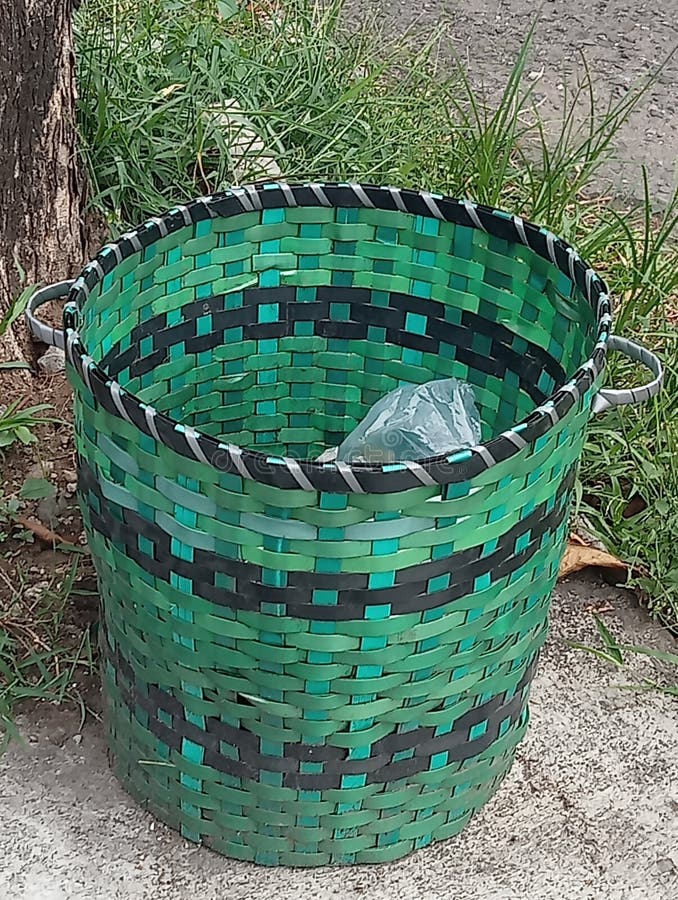 Creative Trash from Waste Material Stock Photo - Image of trash ...