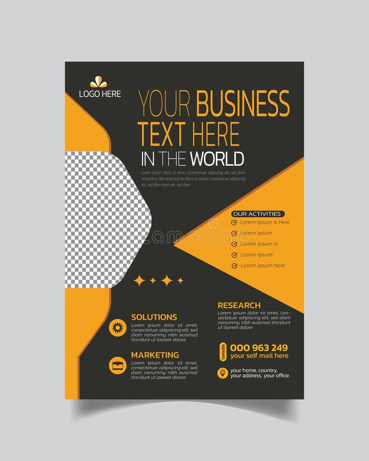 Creative Trend Business Flyer or Real Corporate Business Leaflet ...