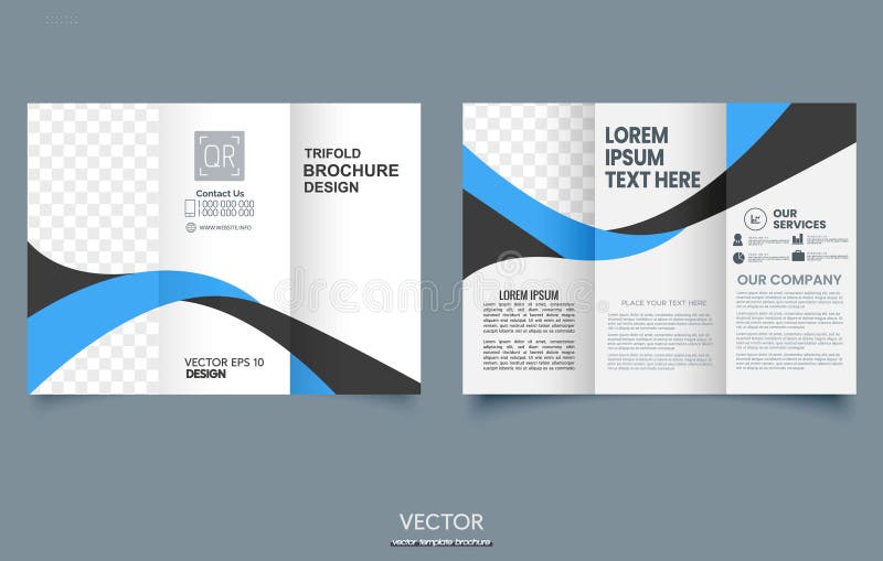 Creative Tri Fold Brochure Design. Corporate Business Template for Tri ...
