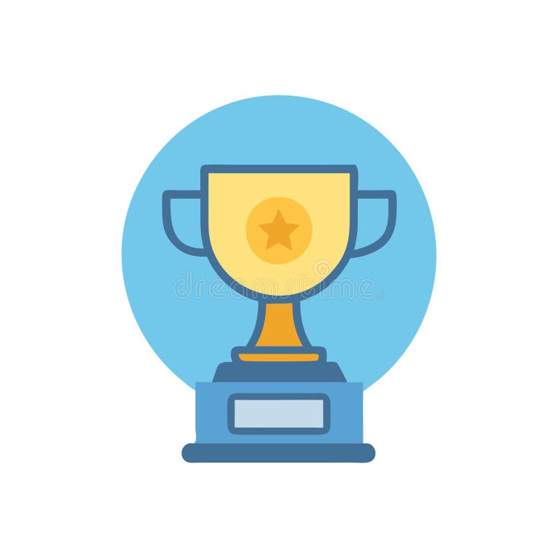 Creative Trophy for Unique Events Stock Vector - Illustration of ...