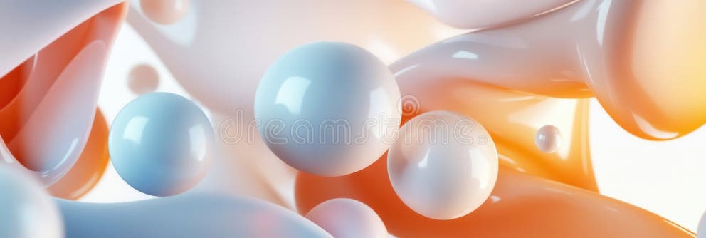 Creative Typography Background Featuring Floating 3D Letters and ...