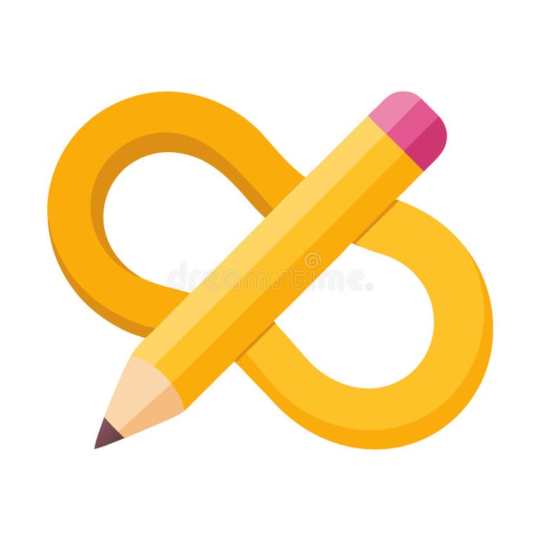 Creative Infinity Loop Pencil Design, Education, Graphic Design, and ...