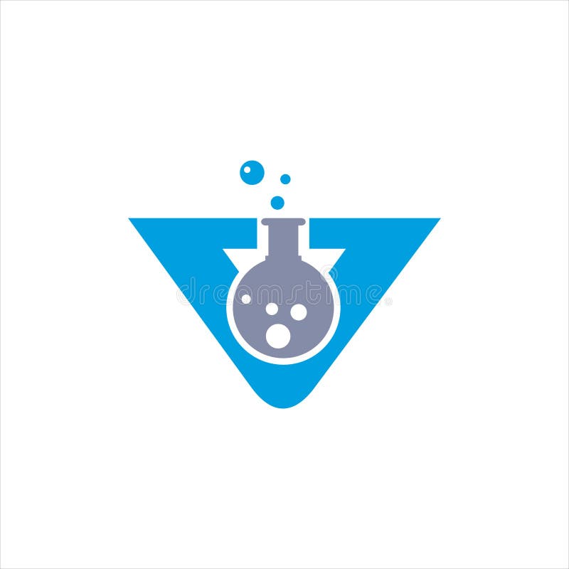 This is a Creative and Unique Lab Logo Design Stock Vector ...