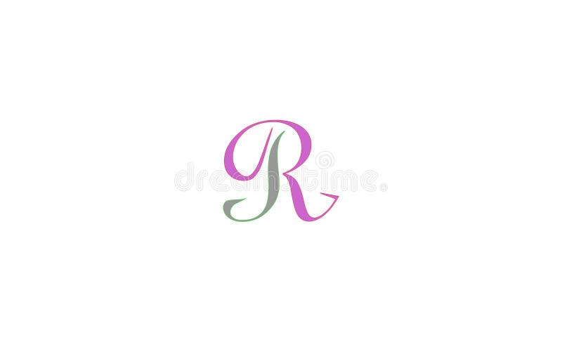 Creative Unique Letter R Logo Design Stock Vector - Illustration of ...