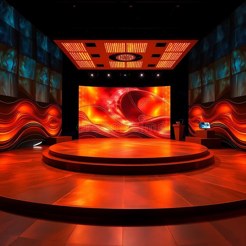 Creative and Unique Luxurious Event Stage with Beautiful Presentation ...