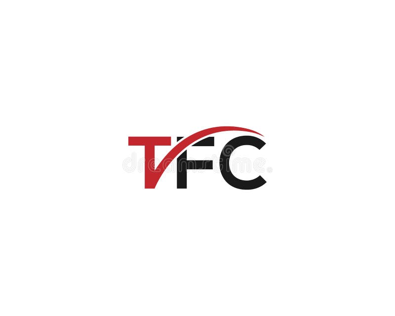 Creative Unique TFC Letter Logo Design Concept Stock Vector ...