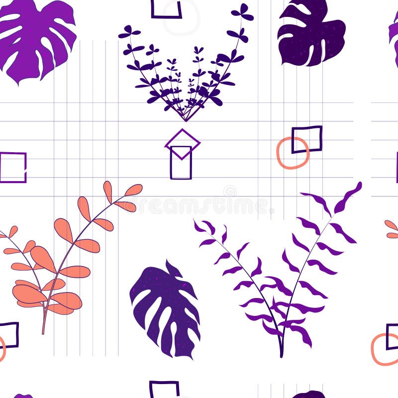 Creative Universal Floral Seamless Pattern Header in Tropical Style ...