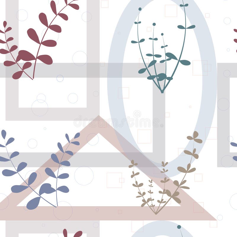 Creative Universal Floral Seamless Pattern Header in Tropical Style ...