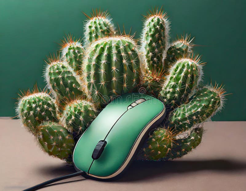 A Creative Unusual Isometric View Photo of a Computer Mouse Entirely ...