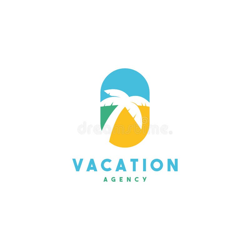 Creative Vacation Agency Logo Design Stock Illustration - Illustration ...