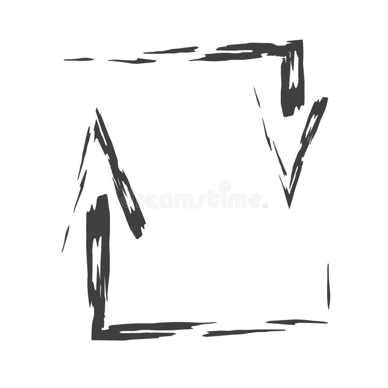 Monochrome Arrows Stock Illustrations – 2,933 Monochrome Arrows Stock ...