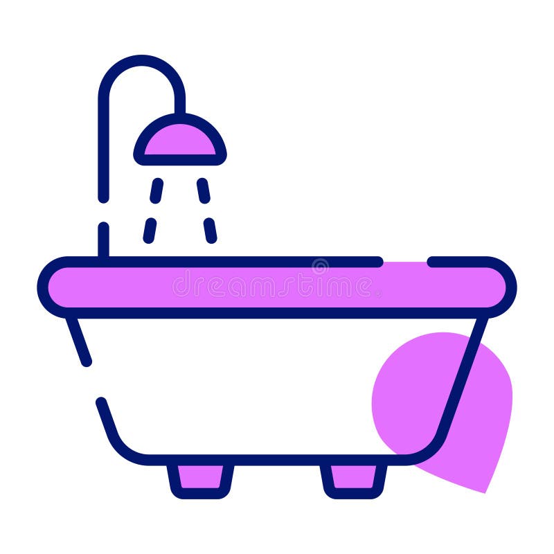 Creative Vector of Bathtub, Bathing and Spa Editable Vector Stock ...