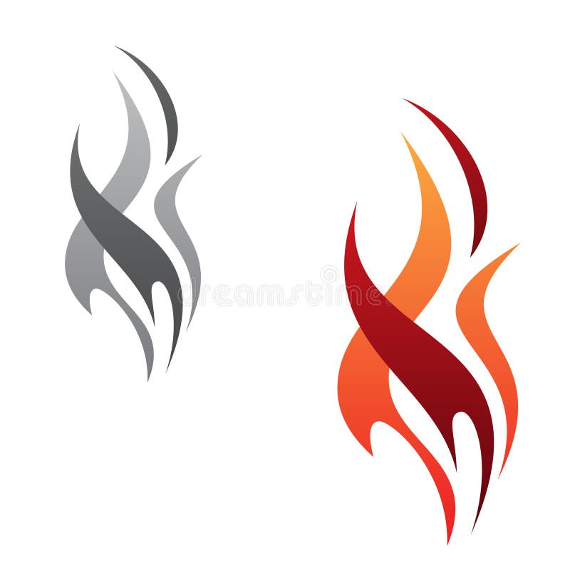 Flame Vector Minimalist Stock Illustrations – 21,530 Flame Vector ...