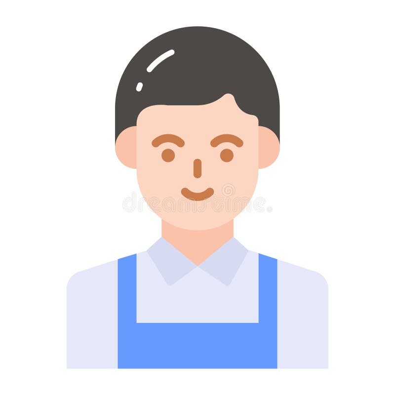 Creative Vector Design of Young Man, Professional Worker Avatar Stock ...