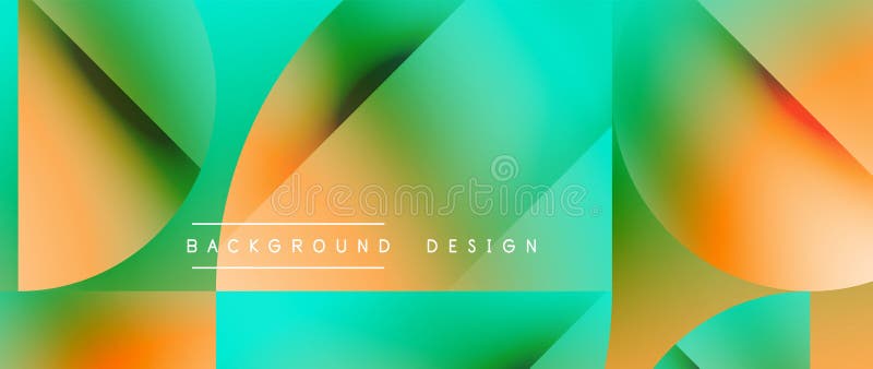Creative Vector Geometric Abstract Background Stock Vector ...