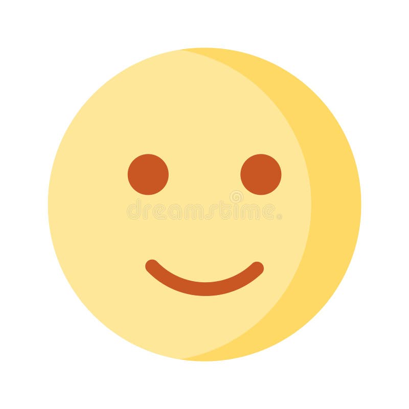 Creative Vector of Happy Face Emoji in Modern Style Stock Vector ...